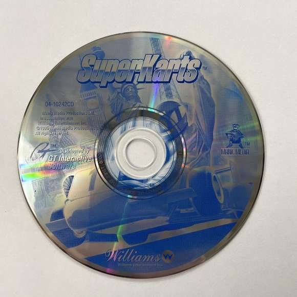 Video Games & Consoles | Vintage Superkarts Pc 1995 By Williams Gt ...